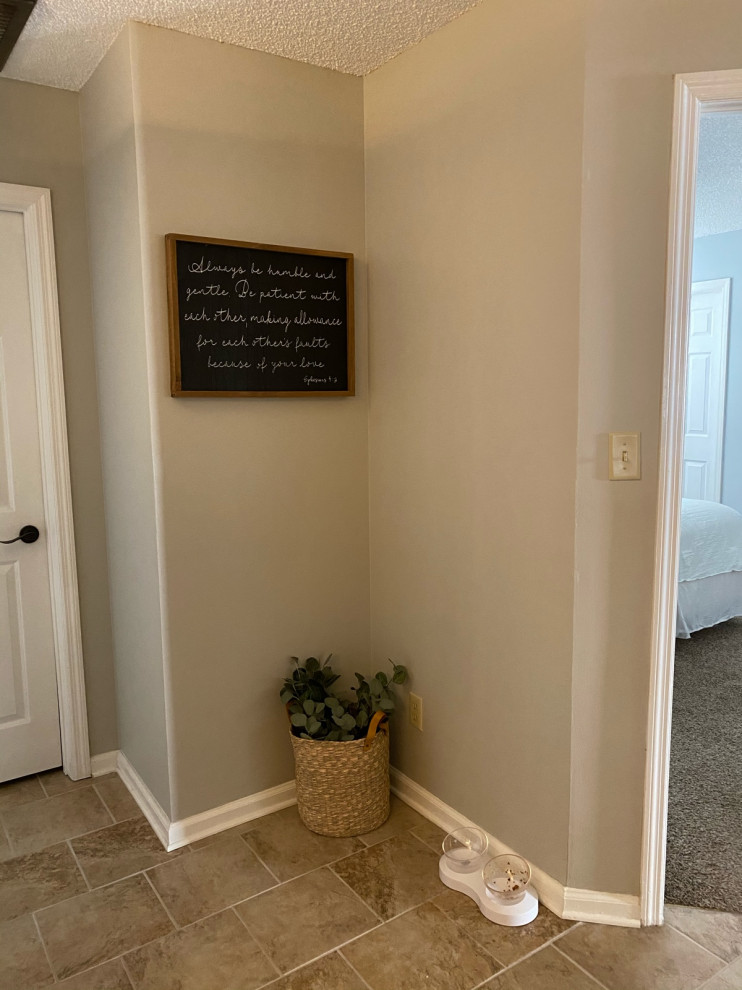 awkward empty kitchen corner