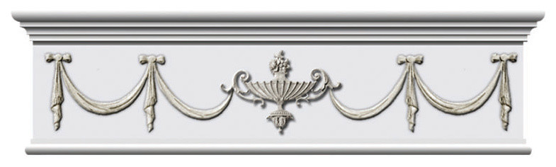 Decorative Door Header Applique - Traditional - Molding And Trim - by ...