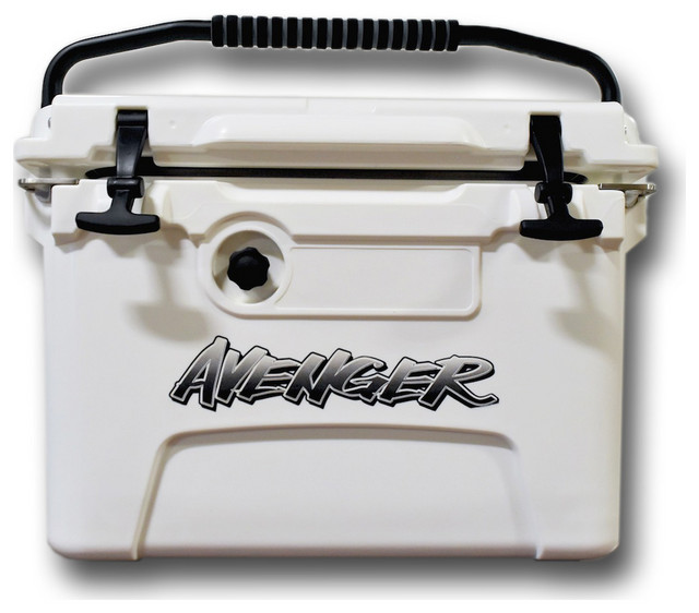 Avenger Hero Jr. 20-Quart Cooler, Arctic White - Coolers And Ice Chests ...