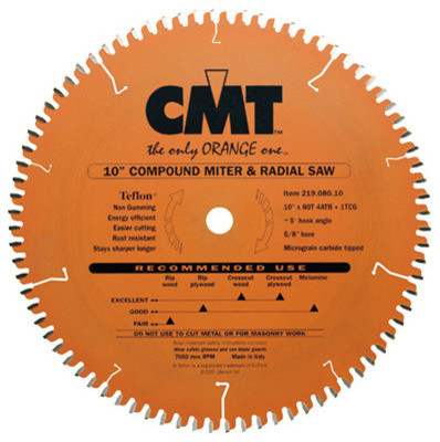 CMT Compound Miter and Radial Blade 10", 10" - Contemporary - Power ...