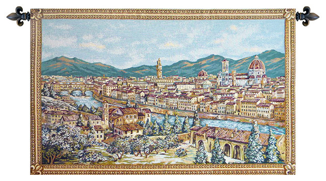 Firenze Italian Wall Hanging Tapestry - Traditional - Tapestries - by ...