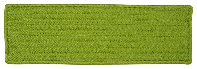 Simply Home Solid - Bright Green Stair Tread (set 13) - Contemporary ...