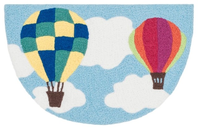 Loloi Angelou An02 Blue Sky/Multi Rug 1'9"x2'9" Hearth, 1'9"x2'9 ...