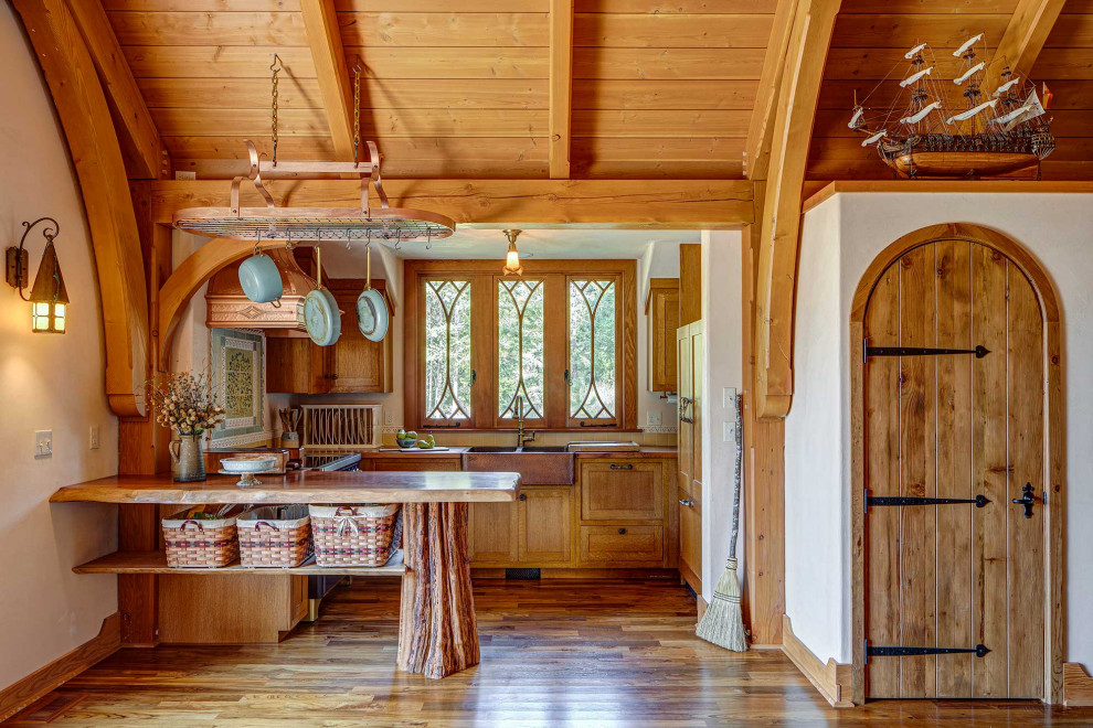 Hobbit House at Dragonfly Knoll - Eclectic - Kitchen - Portland - by ...