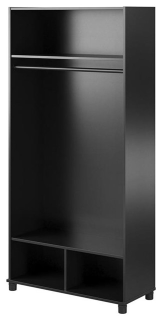 Home Square 2-Piece Set with 36" Wide Mudroom Cabinet and 2-Door Wall ...