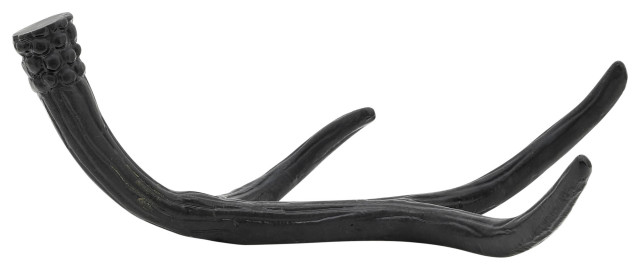 Metal, 5"H Branch Table Top Deco, Black, 12x9x5 inches - Rustic ...