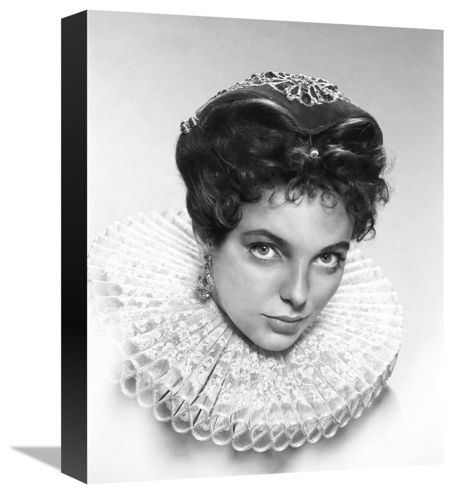 "Joan Collins - The Virgin Queen" Canvas by Hollywood Photo Archive ...