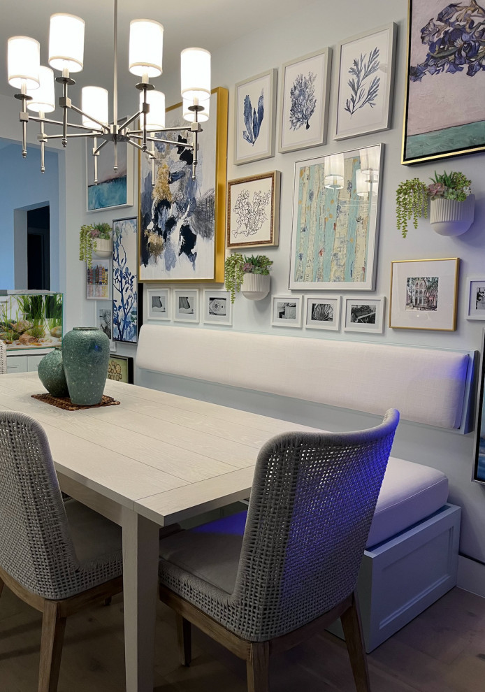 Miami Beach home remodel - Beach Style - Dining Room - Tampa - by ...