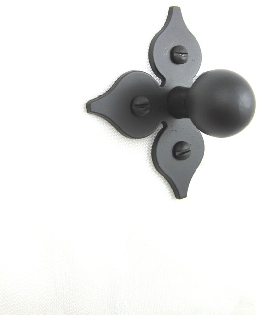 Spanish Style Spade Cross Iron Cabinet Knob Smooth SHK21 ...