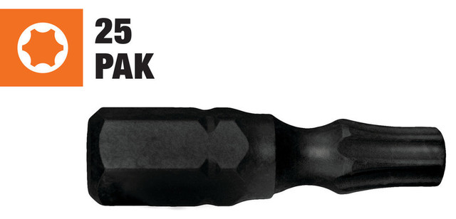 Impact Pro Star Bit, Set of 25, T-27 - Industrial - Power Tools - by ...