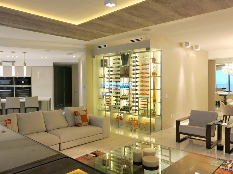 Porsche Design Tower I - Modern - Wine Cellar - Miami - by Dragon ...