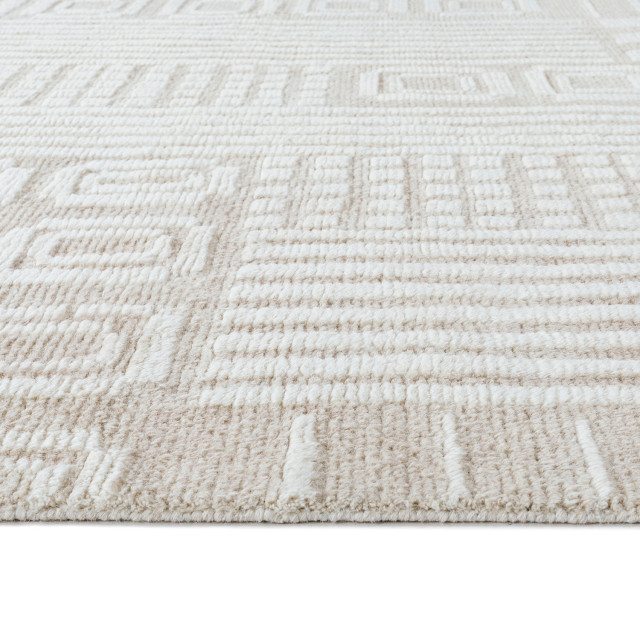 Contemporary Nomad Cozy Ella Handmade Rug, 7'6"x9'6" - Contemporary ...