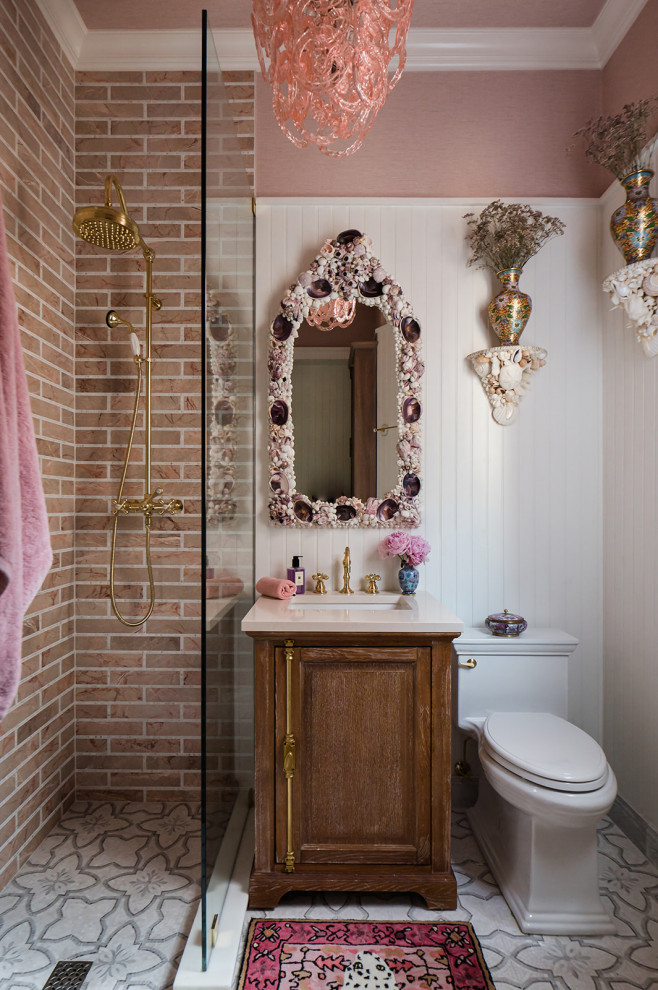 Lincoln Park Historic Row House - Traditional - Bathroom - Chicago - by ...