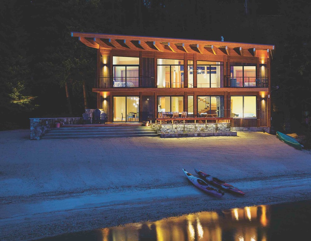 Mountain Modern Vacation Home - Modern - Boise - by Montana Timber ...