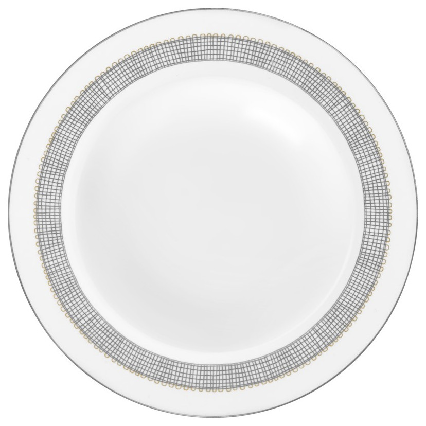 Vera Wang Wedgwood Gilded Weave Platinum Rim Soup Bowl - Contemporary ... Vera Wang Wedgwood Gilded Weave Platinum Rim Soup Bowl - Contemporary ...