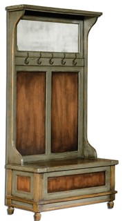 Riyo Distressed Hall Tree By Designer Matthew Williams - Traditional ...