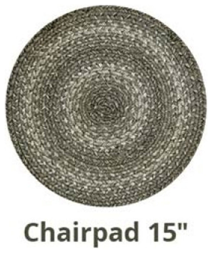 Homespice Decor Pewter Jute Braided Trivet 15" Oval - Contemporary ...