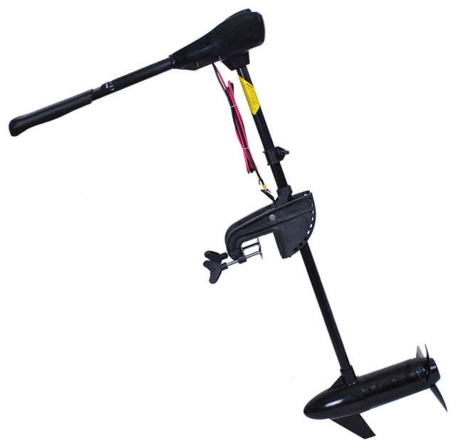 Costway New 55lbs Freshwater Transom Mounted Trolling Motor 36" Shaft ...