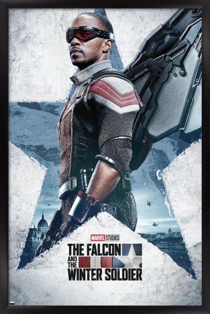 Marvel Falcon and Winter Soldier - Falcon One Sheet, 14.725" x 22.375 ...