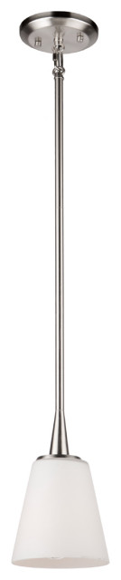 Clayton Pendant, Brushed Nickel - Transitional - Pendant Lighting - by ...