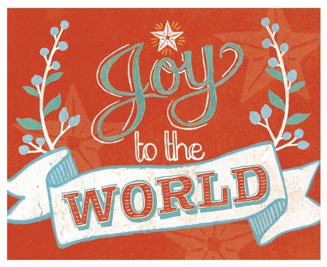 "Joy to the World" Digital Paper Print by Mary Urban, 22"x18", 20"x24 ...