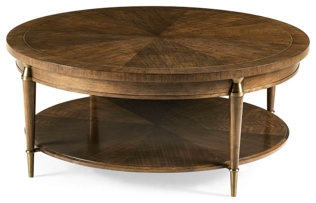 Mid Century Style Round Coffee Table - Midcentury - Coffee Tables - by ...