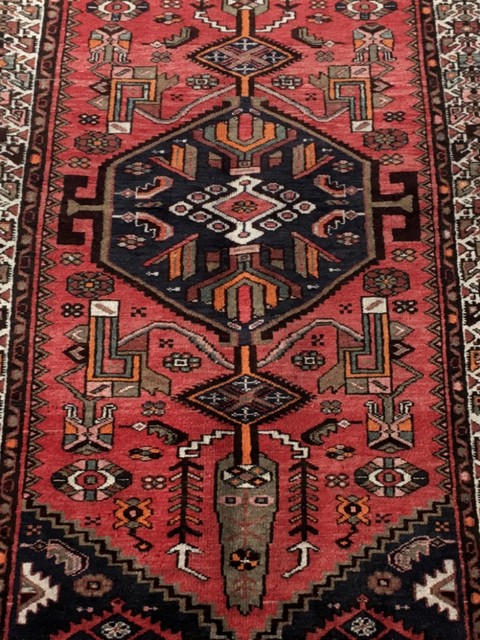 Consigned, Traditional Rug, 4'x7', Zanjan, Handmade Wool, 4'x7 ...