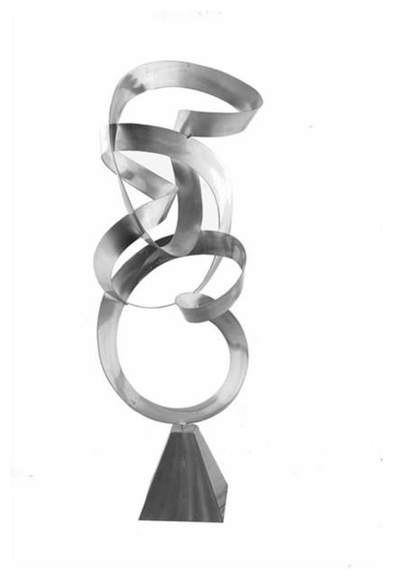 Infinite Path Metal Sculpture Original Artwork - Contemporary ...