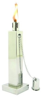 Anywhere TableTop Torch, Polished Stainless Rectangle, 1-piece ...