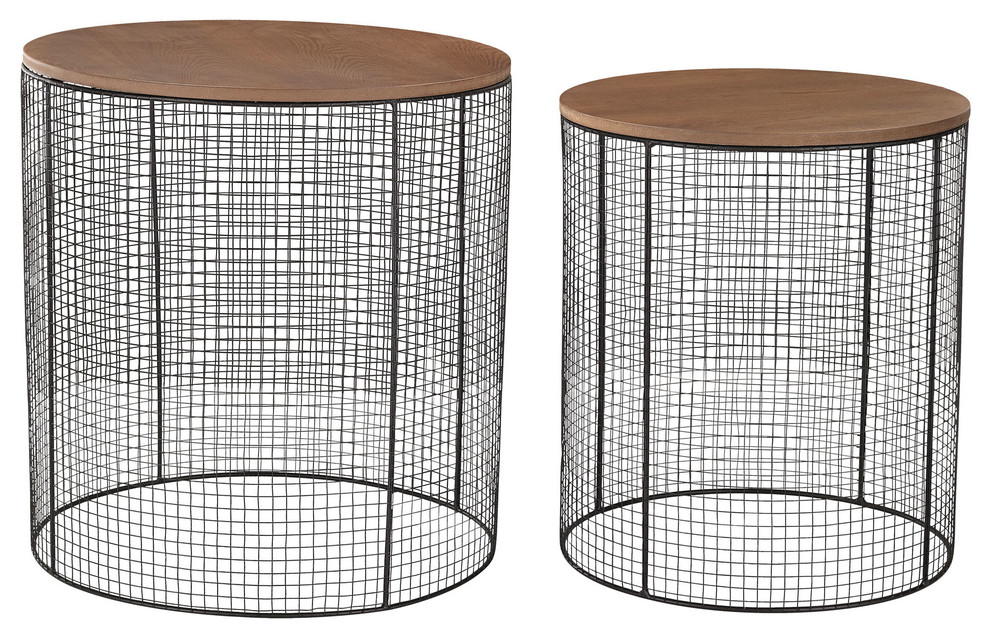 Wire Side Tables - Industrial - Side Tables And End Tables - by ...