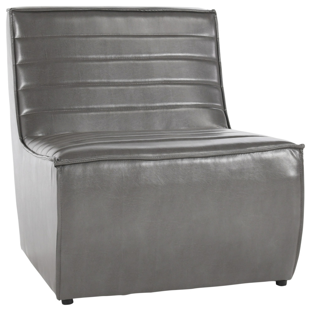 Remington Lounge Chair Brown by Kosas Home - Contemporary - Armchairs ...