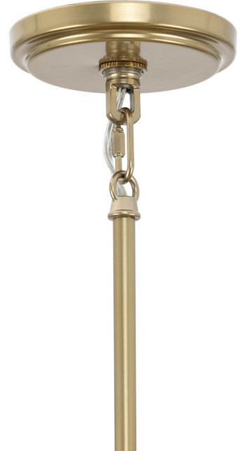 Lusail Collection Soft Gold Luxe Industrial Chandelier, 13-Light ...
