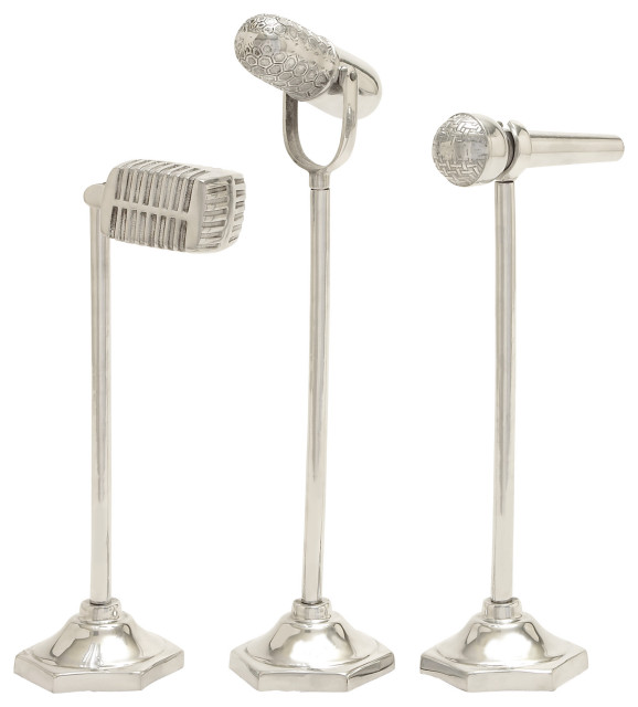 Traditional Microphone Sculpture - Contemporary - Decorative Objects ...