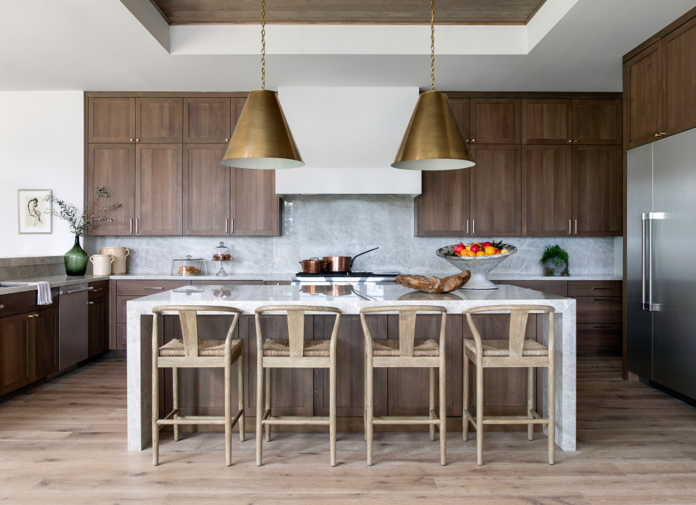 Spring Valley Village Transitional - Transitional - Kitchen - Houston ...