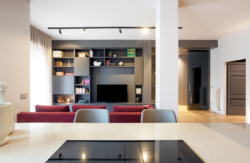 Nuove volumetrie e arredo con dettagli a disegno artigianali | 100 MQ ...