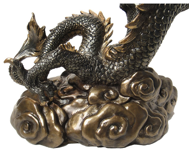 Asian Four Toe Dragon - Asian - Decorative Objects And Figurines - by T ...