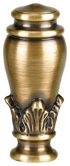 Antique Brass Metal Cast Finial, Finials - Transitional - Lighting ...