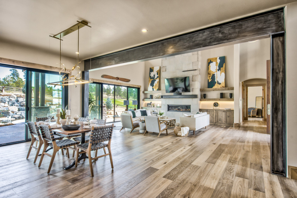 Gold Run – Custom Colorado Springs Home - Transitional - Dining Room ...