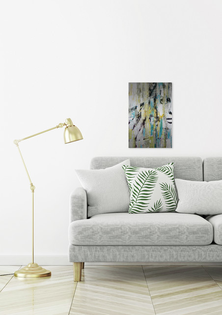 "The Other Woman" Painting Print on Brushed Aluminum, 8"x12 ...