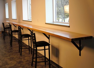 Hickory Butcher Block Counter Bar Rail - Industrial - Grand Rapids - by ...