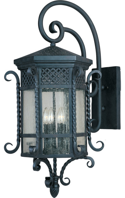 Maxim Lighting 30126CDCF Scottsdale 5-Lt Outdoor Wall Lantern in ...