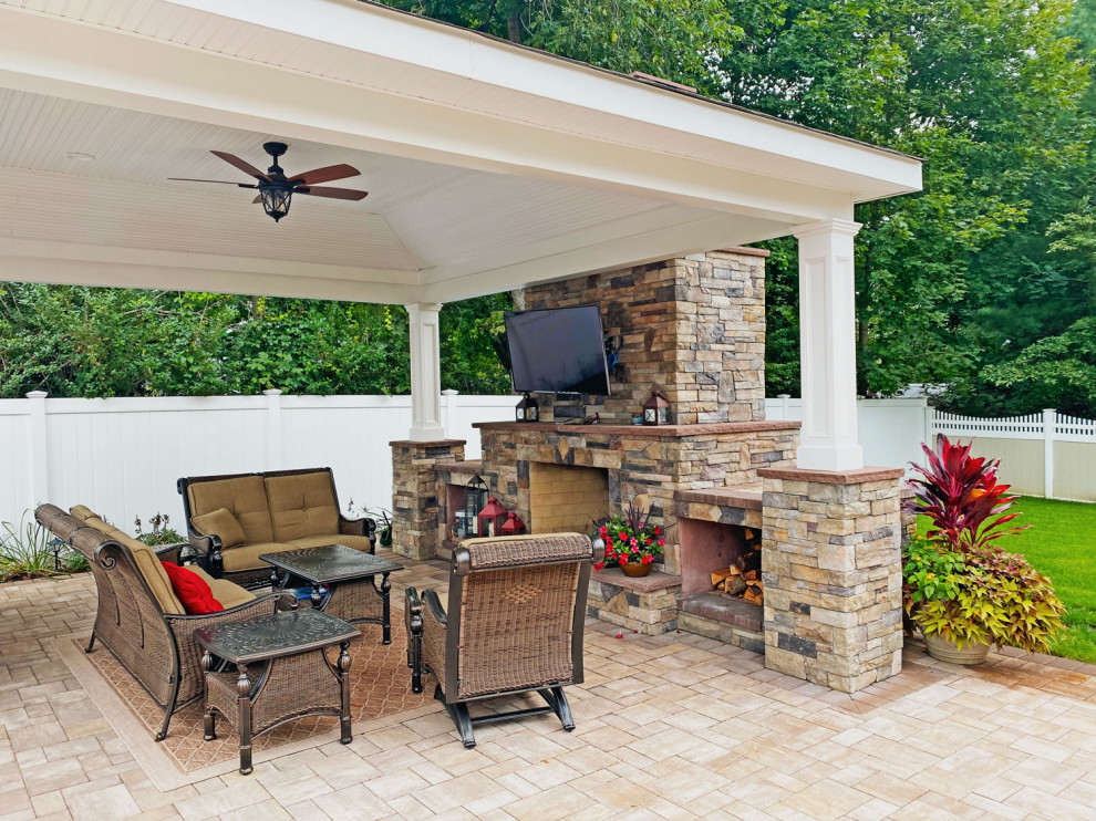 Patio Pavillion - Traditional - Patio - New York - by Cascella & Sons ...