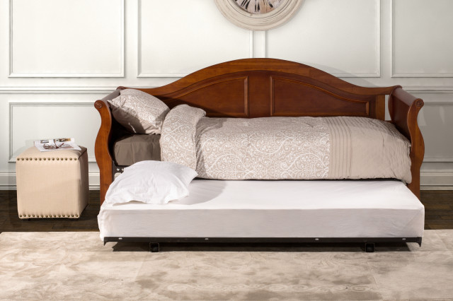 Bedford Daybed With Suspension Deck and Roll-Out Trundle - Traditional ...