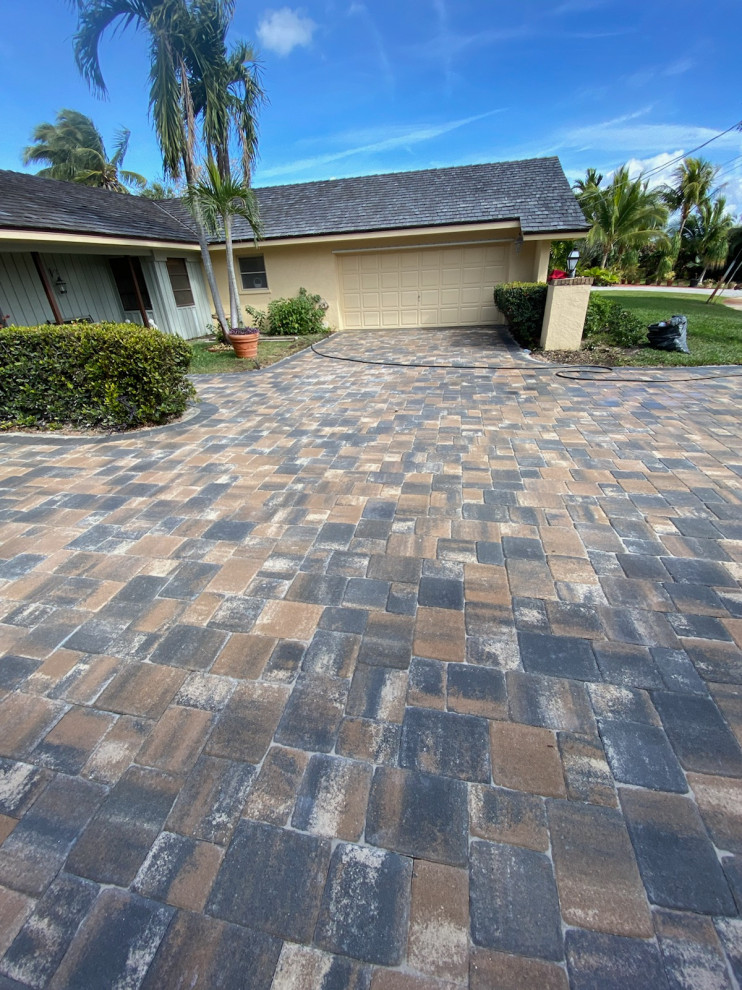Driveway Brick Paver - Miami - by Exotic Pavers | Houzz
