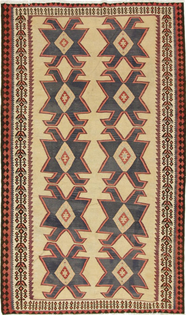 Persian Kilim Fars Azerbaijan Antique 10'0"x6'0", 10'0"x6'0 ...