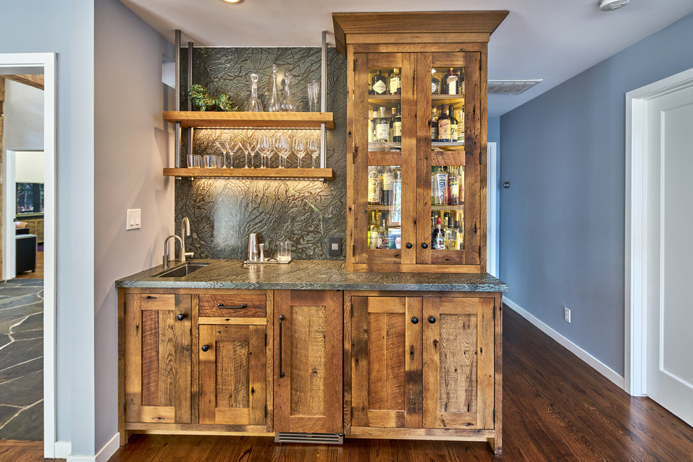 Modern Farm Kitchen - Transitional - Home Bar - San Francisco - by ...