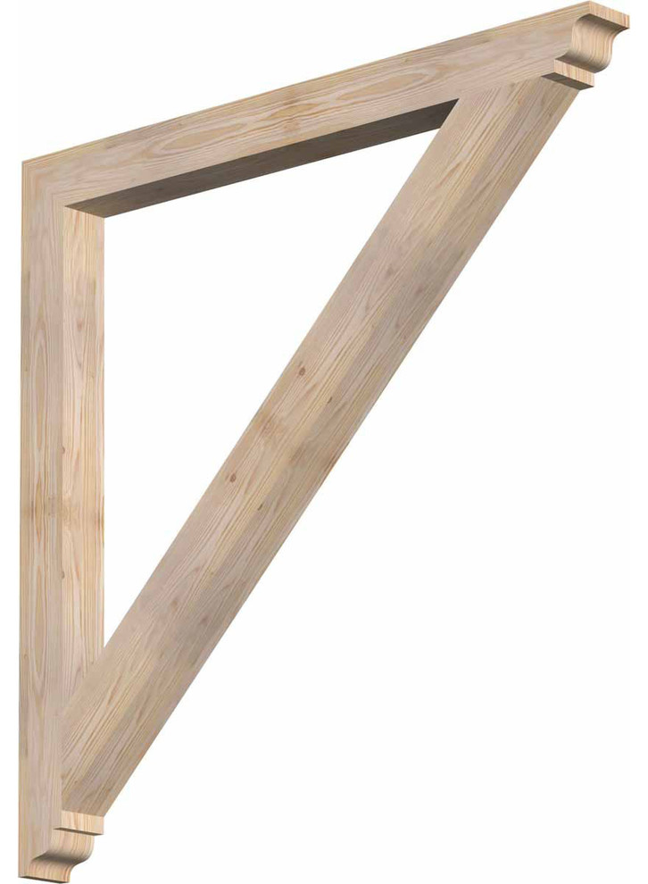 Traditional Traditional Bracket, 44"D x 44"H - Traditional - Corbels ...