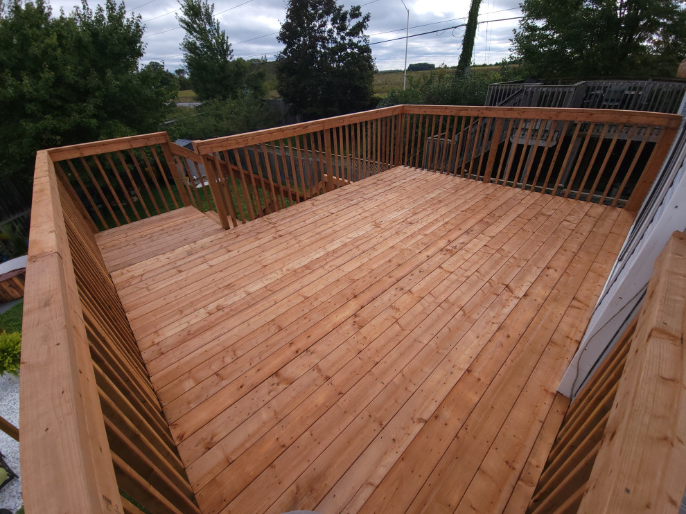 250 Sqft. Elevated Deck - Modern - Deck - Ottawa - by Mjolnir ...