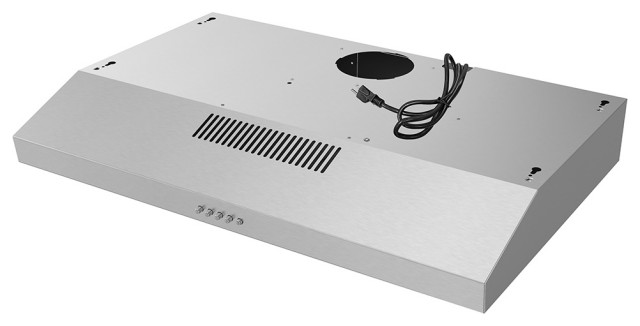 Streamline 30" Carmine Ducted Undermount Range Hood, Stainless Steel ...