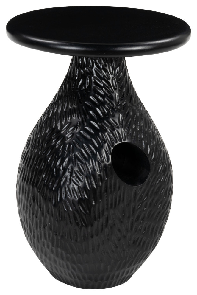 Johnson Side Table Black - Transitional - Side Tables And End Tables ...